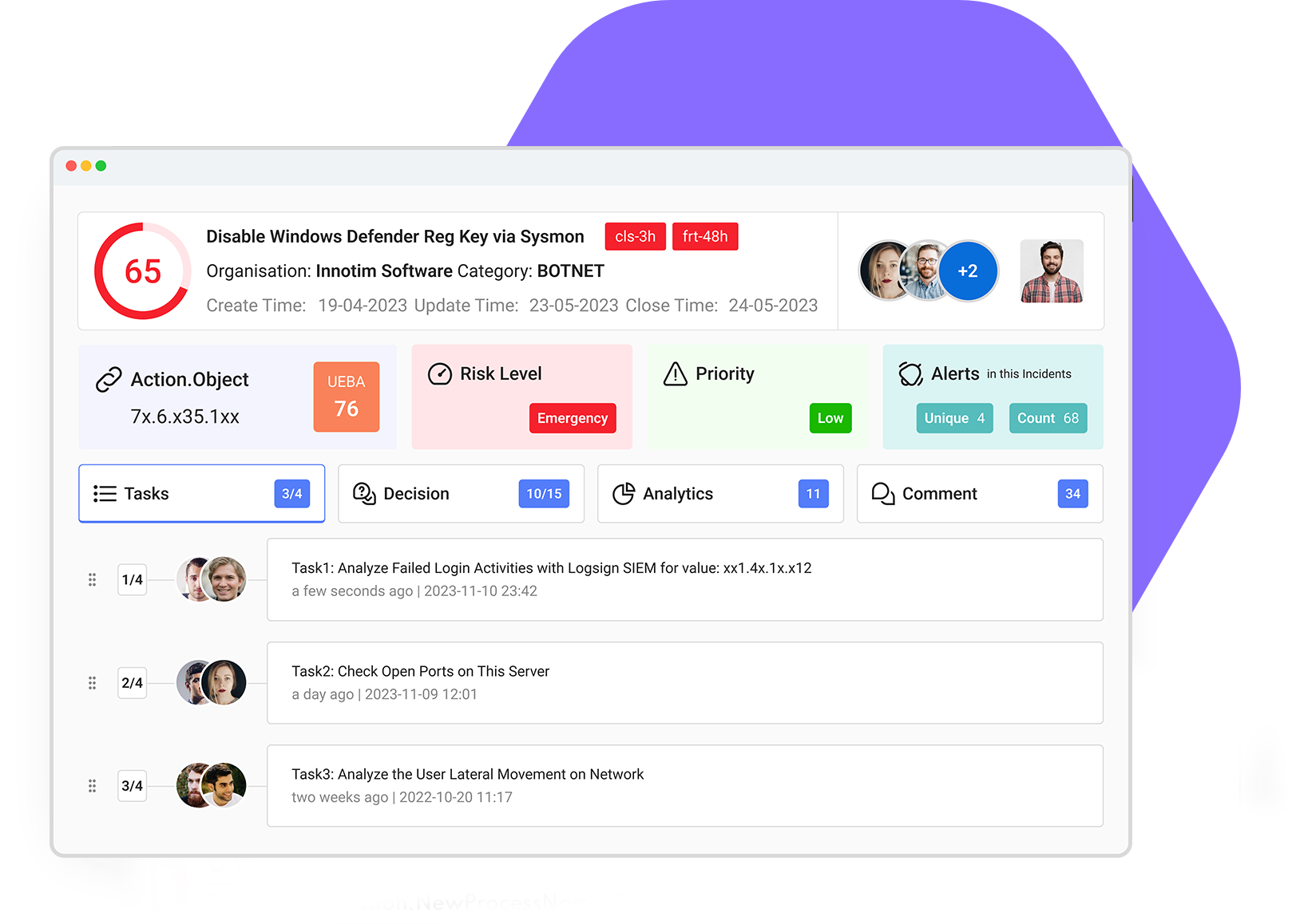Unified SecOps Platform ( SIEM / SOAR ) – Ras Infotech